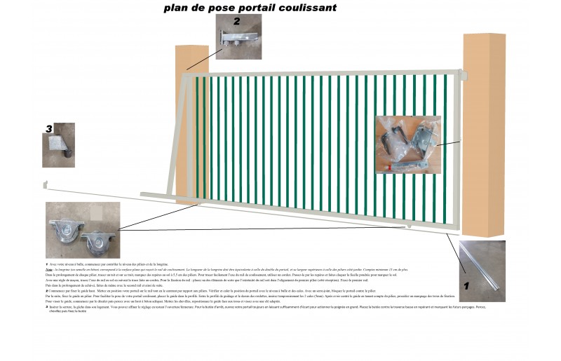 Portail en fer forgé forme demi-rond - Ferronnerie Lovisa